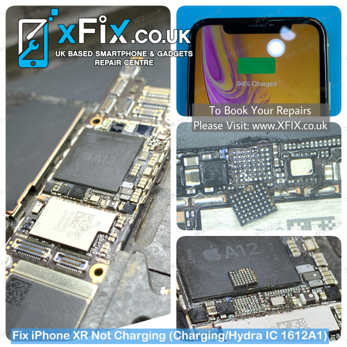 Fix iPhone XR Not Charging, Hydra USB IC Replacement - xFix