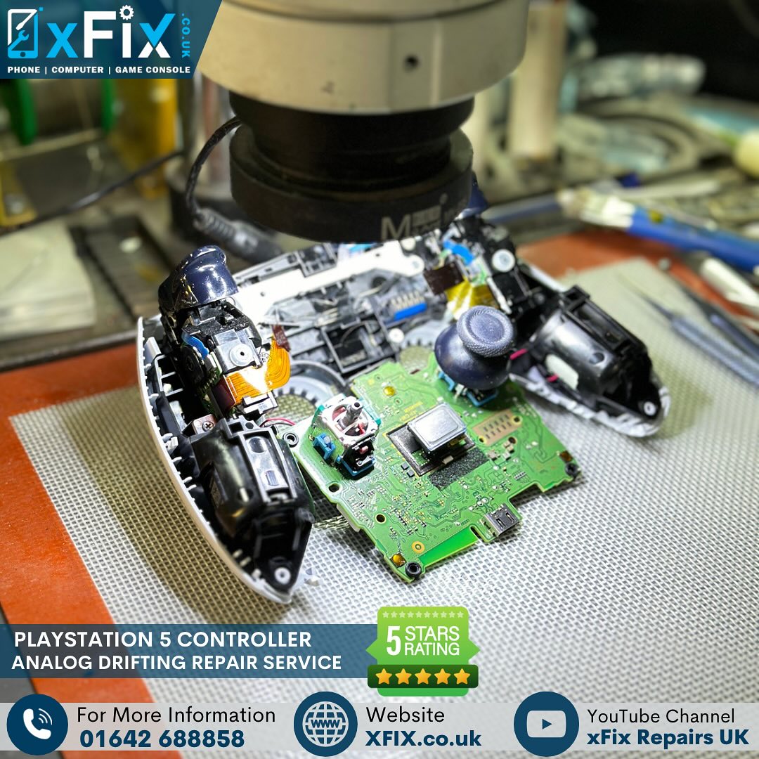 Fix PS5 DualSense Stick Drift with Our Expert Repair Service - xFix